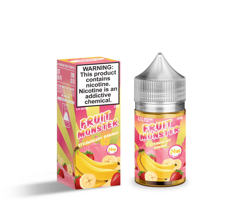 Strawberry Banana de Fruit Monster Salts - Vapeando